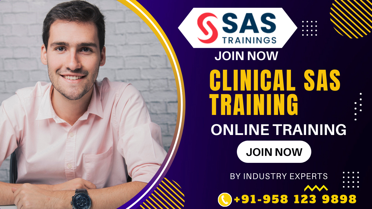 Clinical SAS Training in Hyderabad, Online with 100% Placements